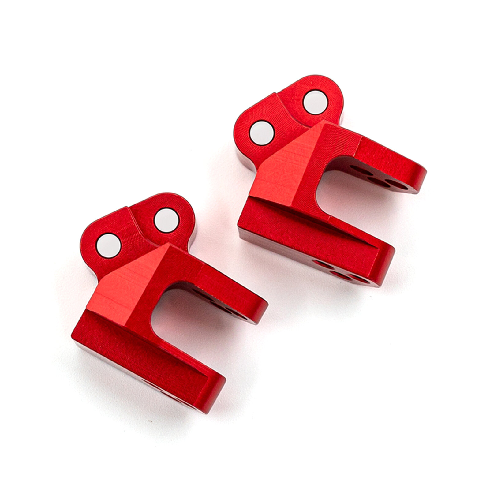 Металлические верхние центральные тяговые крепления сменные для Axial SCX10 III AXI03007 1/10 детали для модернизации гусеничного автомобиля с дистанционным управлением (красные)