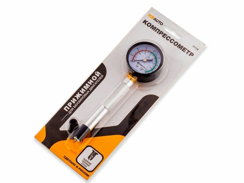 Компрессометр ТОП авто Прижимной блистер11118