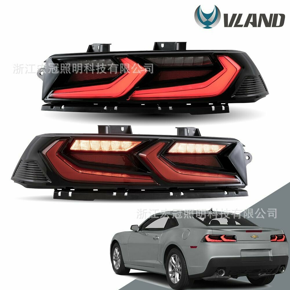 Светодиодный задний фонарь для Chevrolet Camaro 2014-2015 годов, подходит для модернизации стоп-сигналов и противотуманных фар.