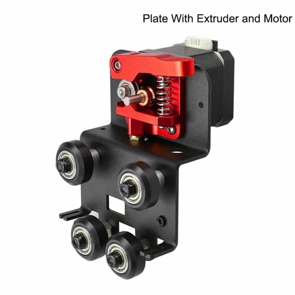Комплект для модернизации 3D-принтера Ender-3/CR10: металлическая пластина для прямого привода, адаптер для экструдера Ender 3 CR10, задняя пластина.