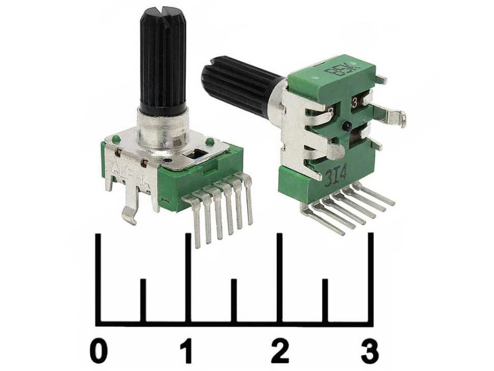 Резистор переменный 2*5 кОм (6pin) RV112BCF-40-25B-B5K (+84)