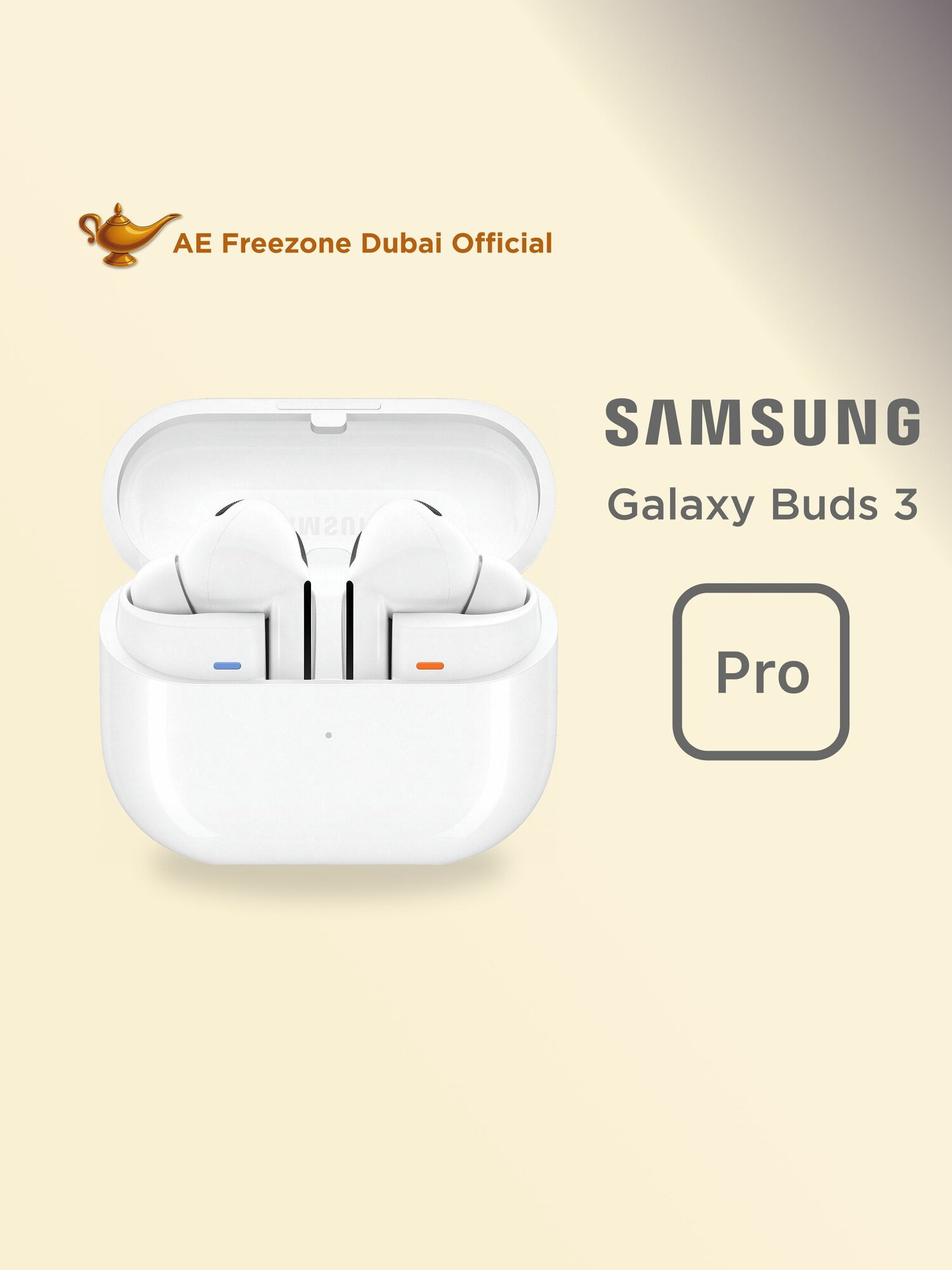 Беспроводные наушники Samsung Galaxy Buds 3 Pro, с шумоподавлением, цвет White / Белый