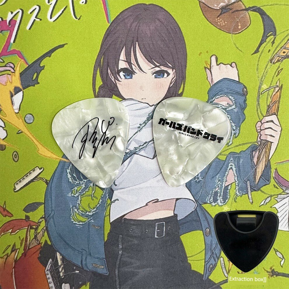 Набор гитарных медиаторов Taobao Girls Band Cry 202511090528526, с кейсом, 2 шт.
