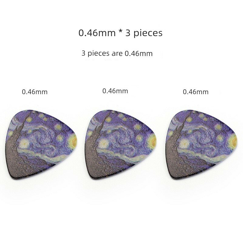 Медиаторы Taobao для гитары, комплект из 3 шт, разные размеры