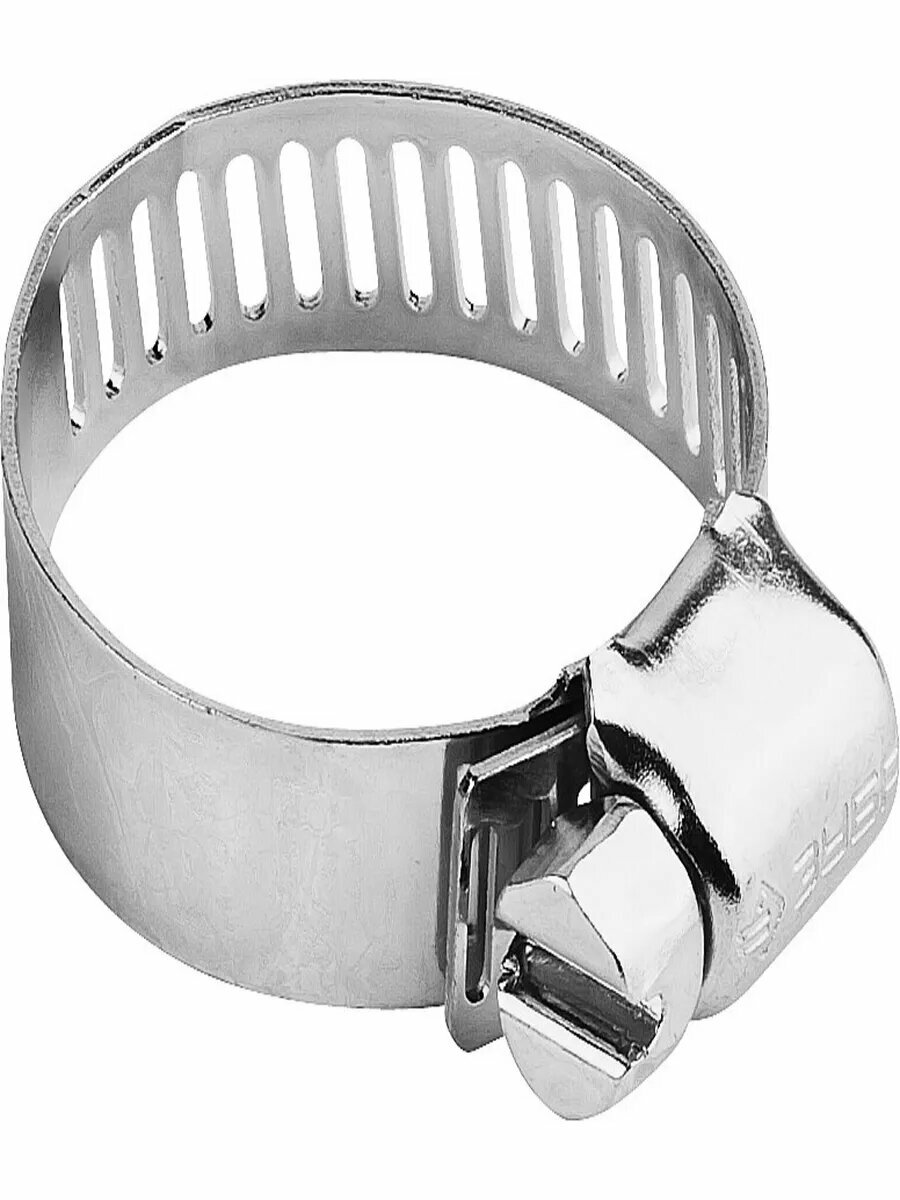 Х-8П, 8 - 13 мм, просечная лента 8 мм, цинк, 10 шт, хомут с