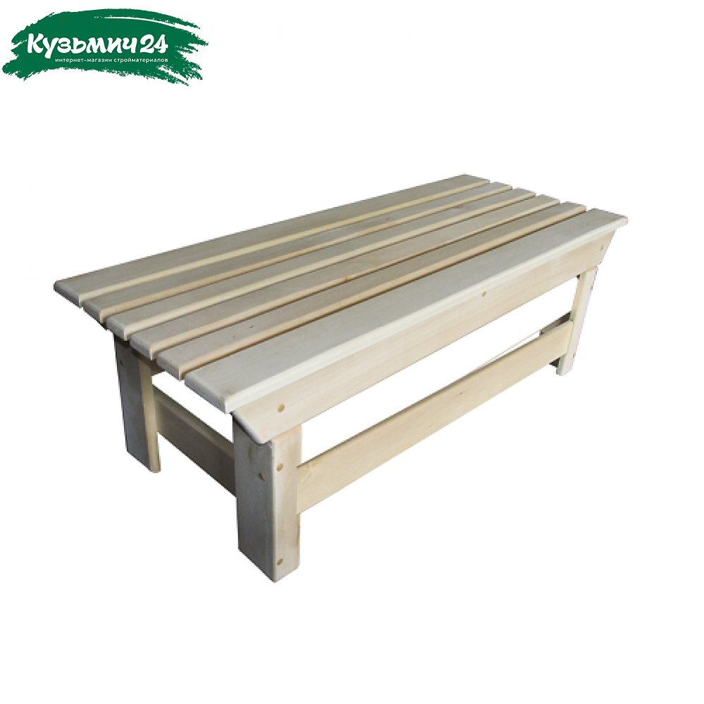 Лавка 440х1400х400 мм Липа