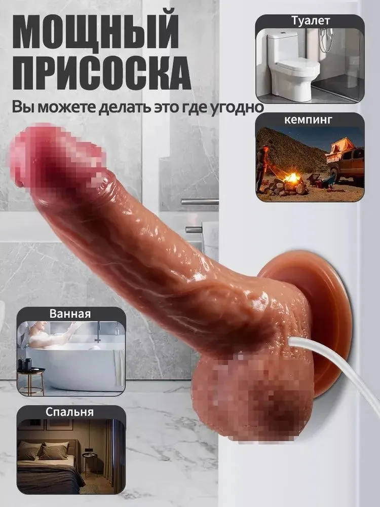 Фаллоимитатор Dicks & Chicks для женщин реалистичный, резиновый член на присоске для мужчин, фаллос большой, дилдо на присоске