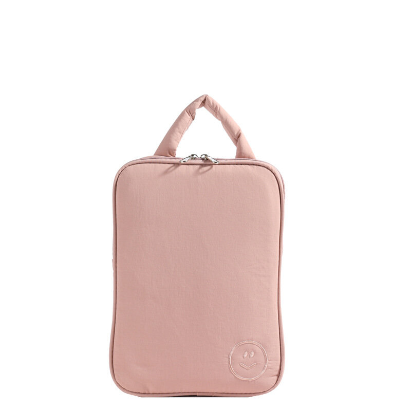 Сумка-вкладыш, для планшета, хлопок, розовая, 11 дюймов