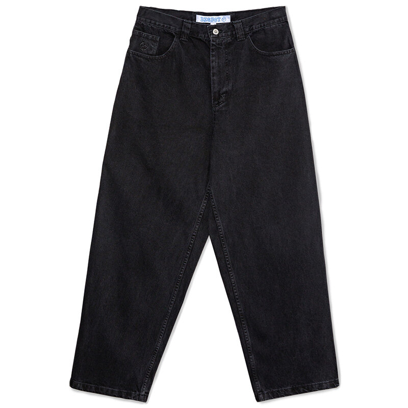 Джинсы унисекс POLAR SKATE CO Fall, pure black with new logo, L EU
