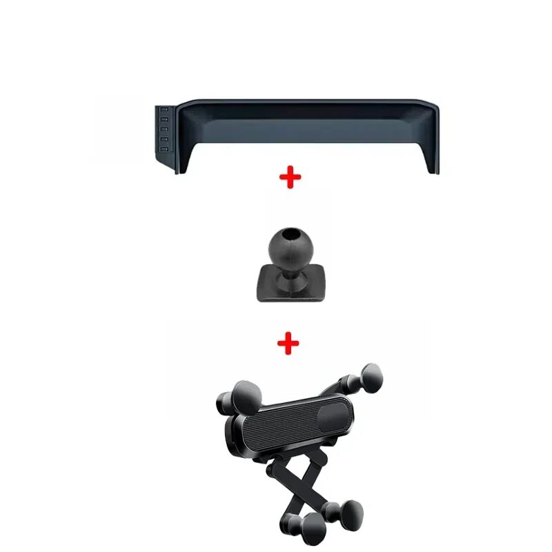 Автодержатель в авто Mitsubishi Outlander 2022-2023, Base and holder 1