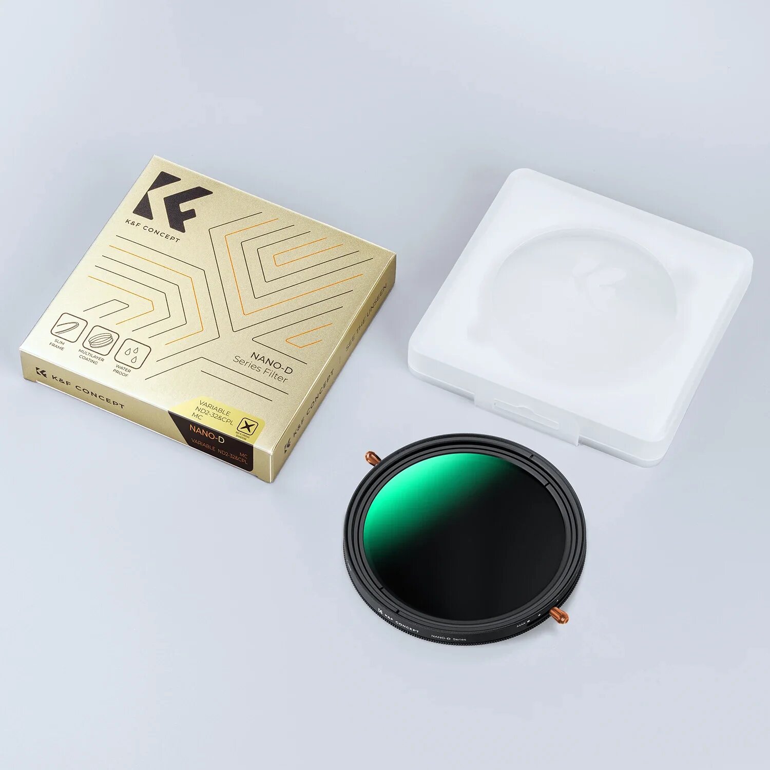 K&F CONCEPT ND/CPL фильтр 72mm