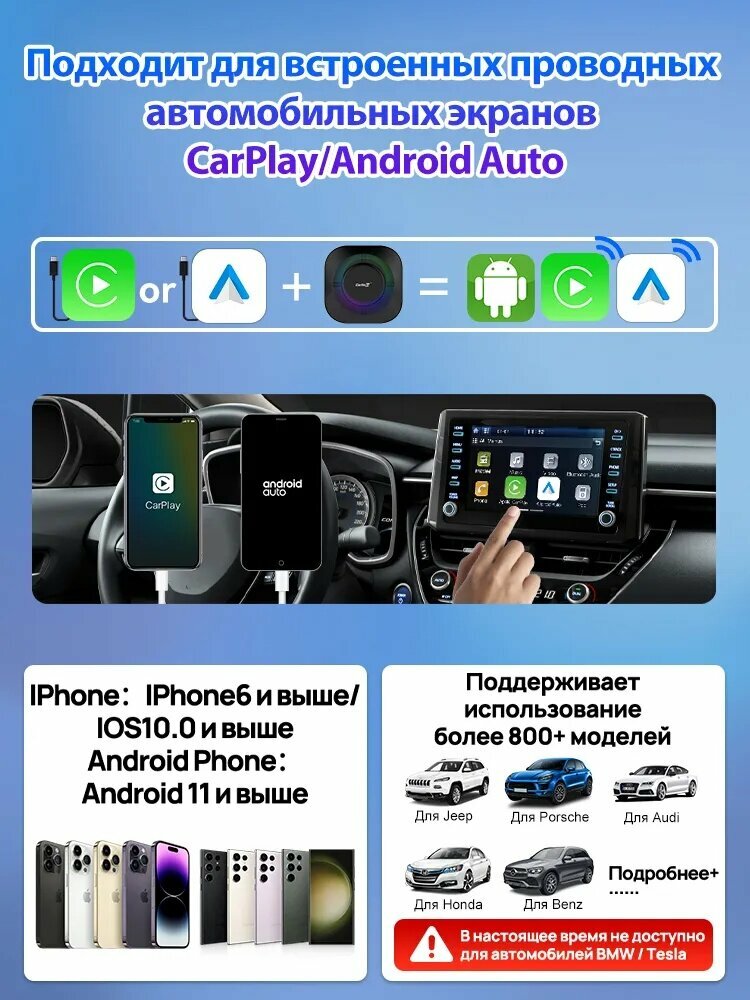 Carlinkit Адаптер CD-чейнджера — фото 1
