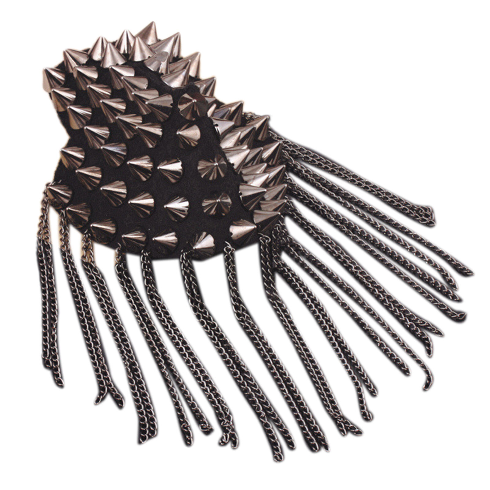 Эполеты с кисточками, бахромчатые наплечники, сценический костюм, цепь для плеч, 3D панк украшения