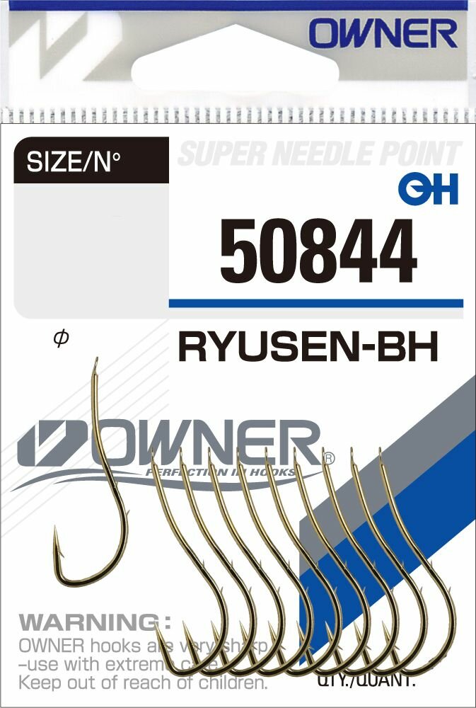 OWNER Крючок Ryusen BH gold №14 13шт