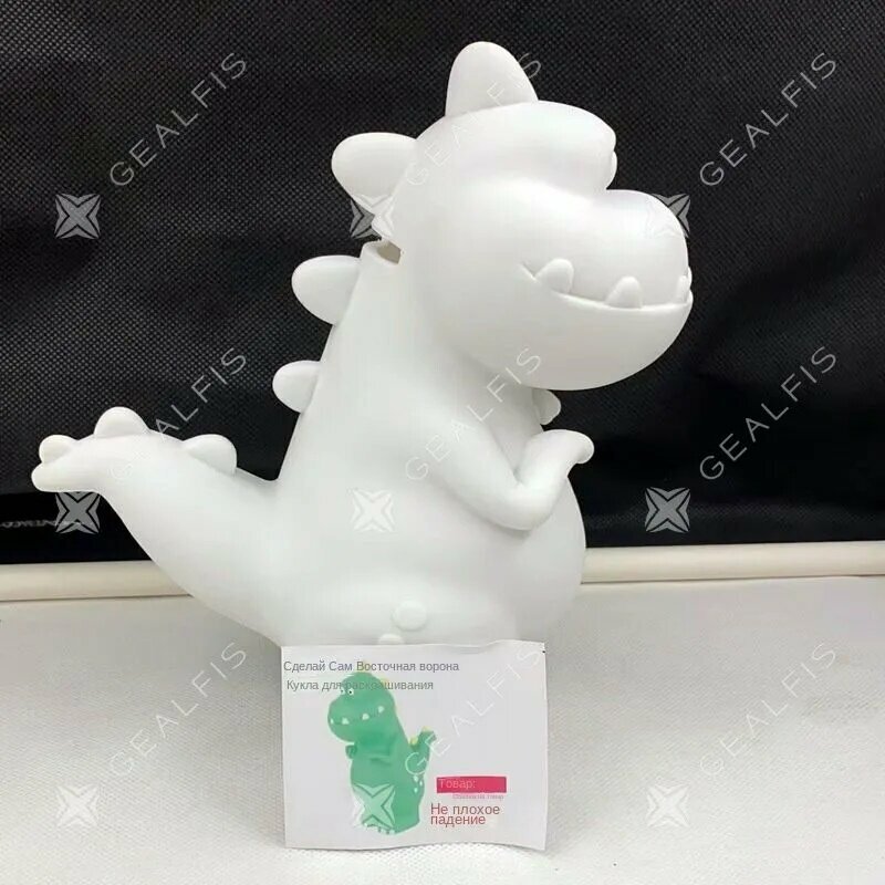 Набор для творческого обучения/раскрашивание гипсовых статуй/набор для рисования, раскрашивание гипсовых статуй 12 цветами и двумя кистями