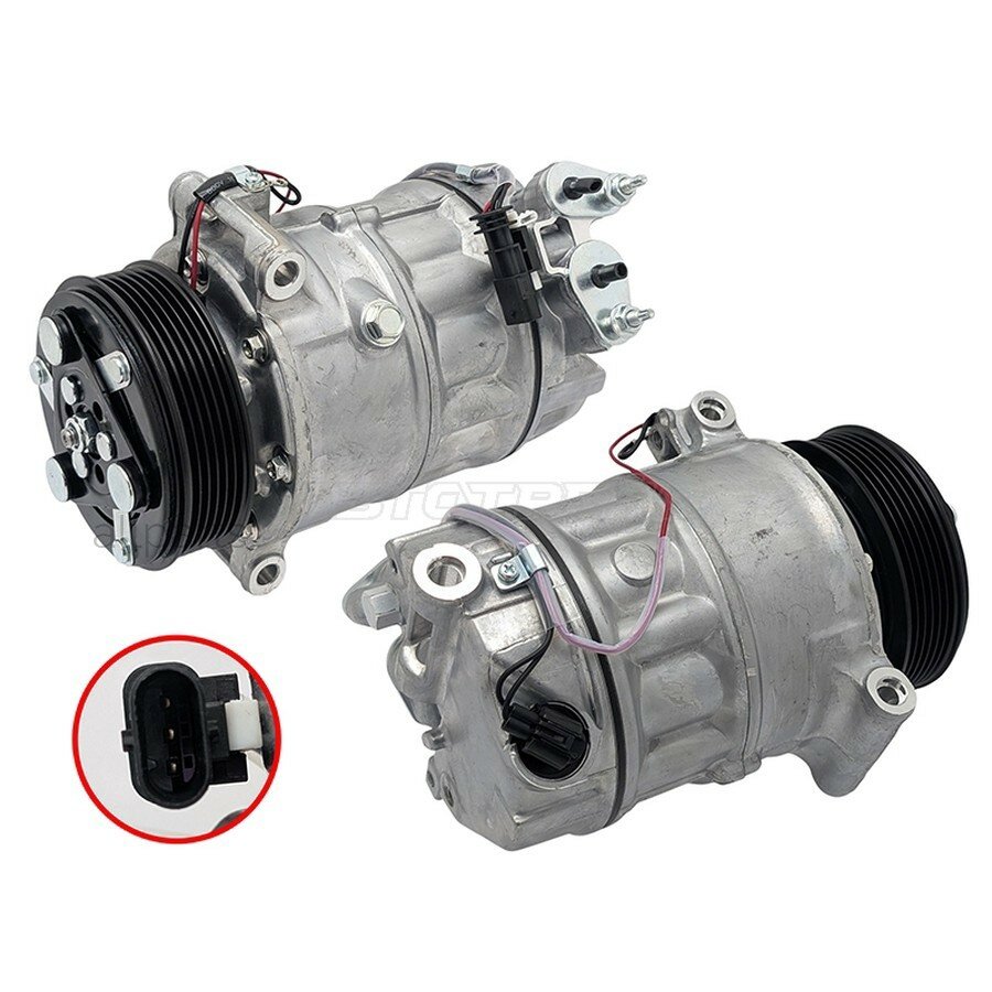 SAT ST-245-0052 Компрессор кондиционера Land Rover Discovery 09-20 / Range Rover 12-22