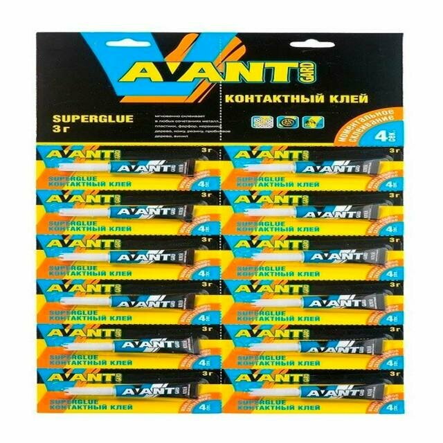 Супер клей A"ANT CP-Еврогарант блистер, 3 гр. (комплект 6 шт.)