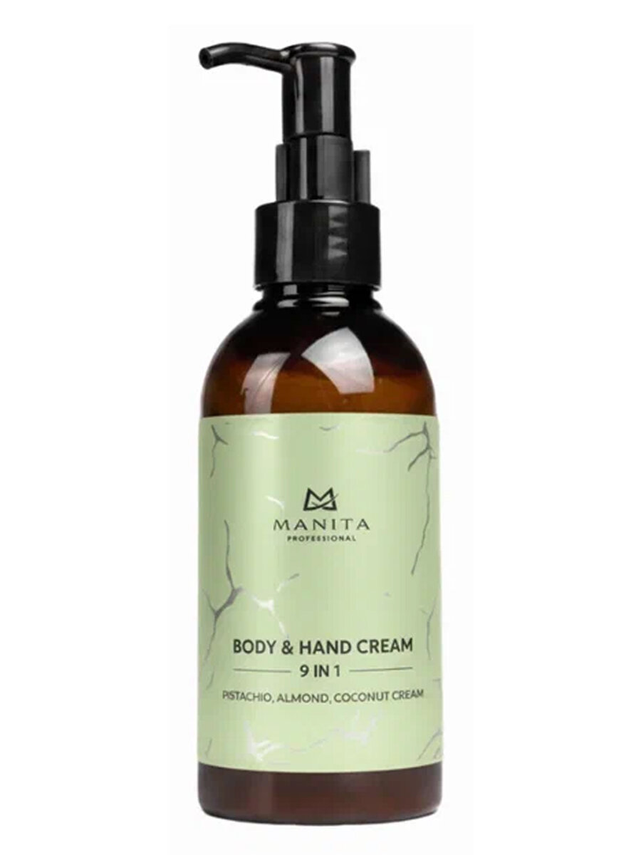 Manita Professional Парфюмированный крем для рук и тела / Pistachio, Almond, Coconut Cream, 150 мл