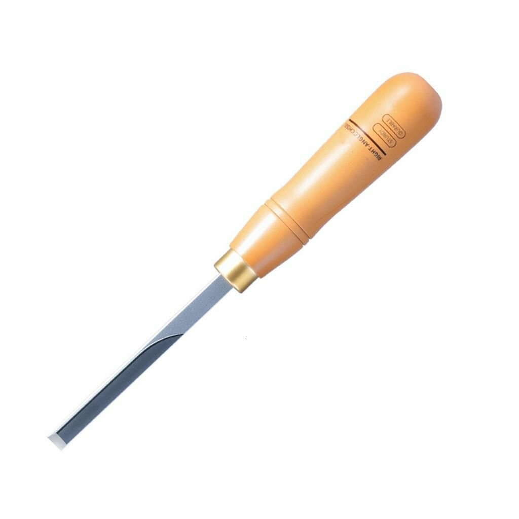 Угловой инструмент для резьбы по дереву для детальной столярной работы, - Деревянная ручка правая