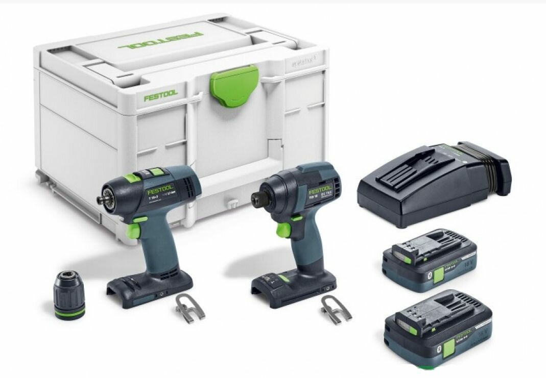 Набор инструментов Festool TID 18 HPC 4.0 I-Set T18