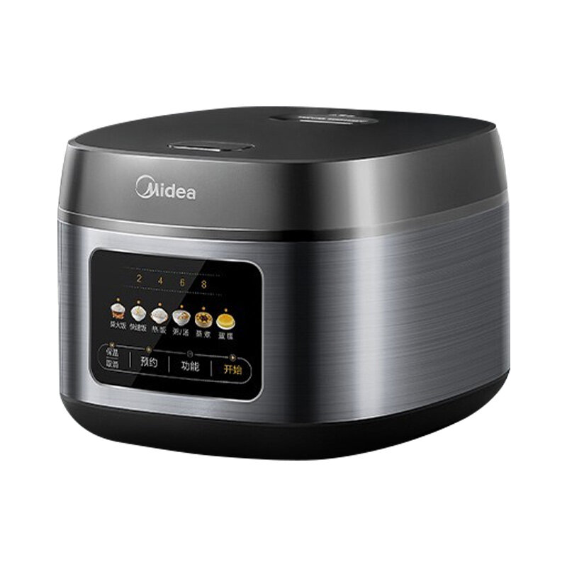 Рисоварка Midea 4L, silver, высокая производительность, автоматическое отключение