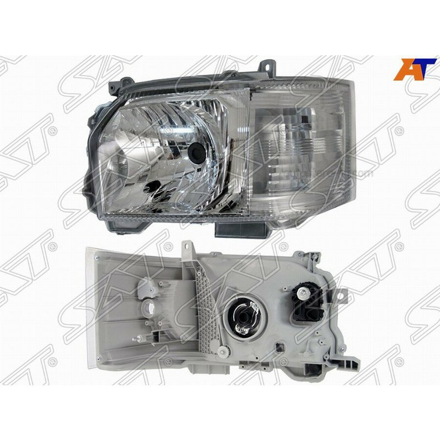 SAT ST21211H0L Фара Toyota Hiace 13-20 (Слева/ Галоген/ под электрокорректор)