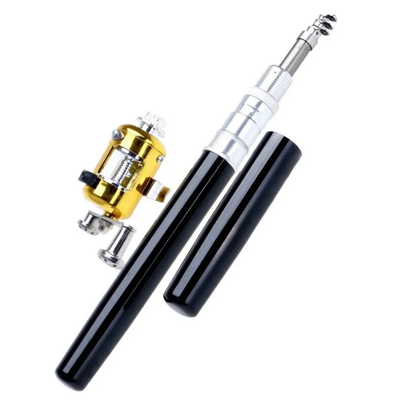 Мини-удочки для зимней рыбалки Черный, черный