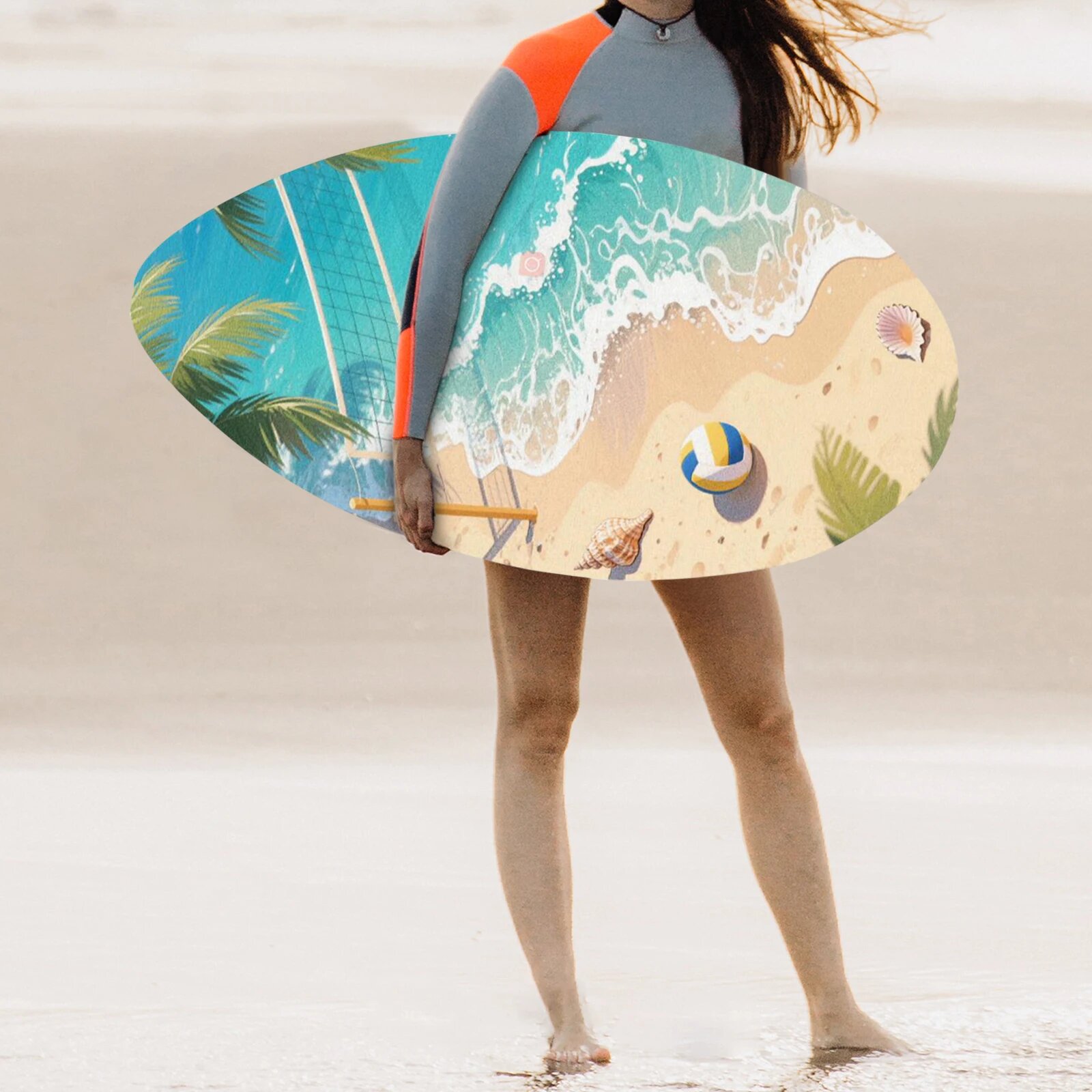 Скимборд Sunnimix Colorful wave — фото 1