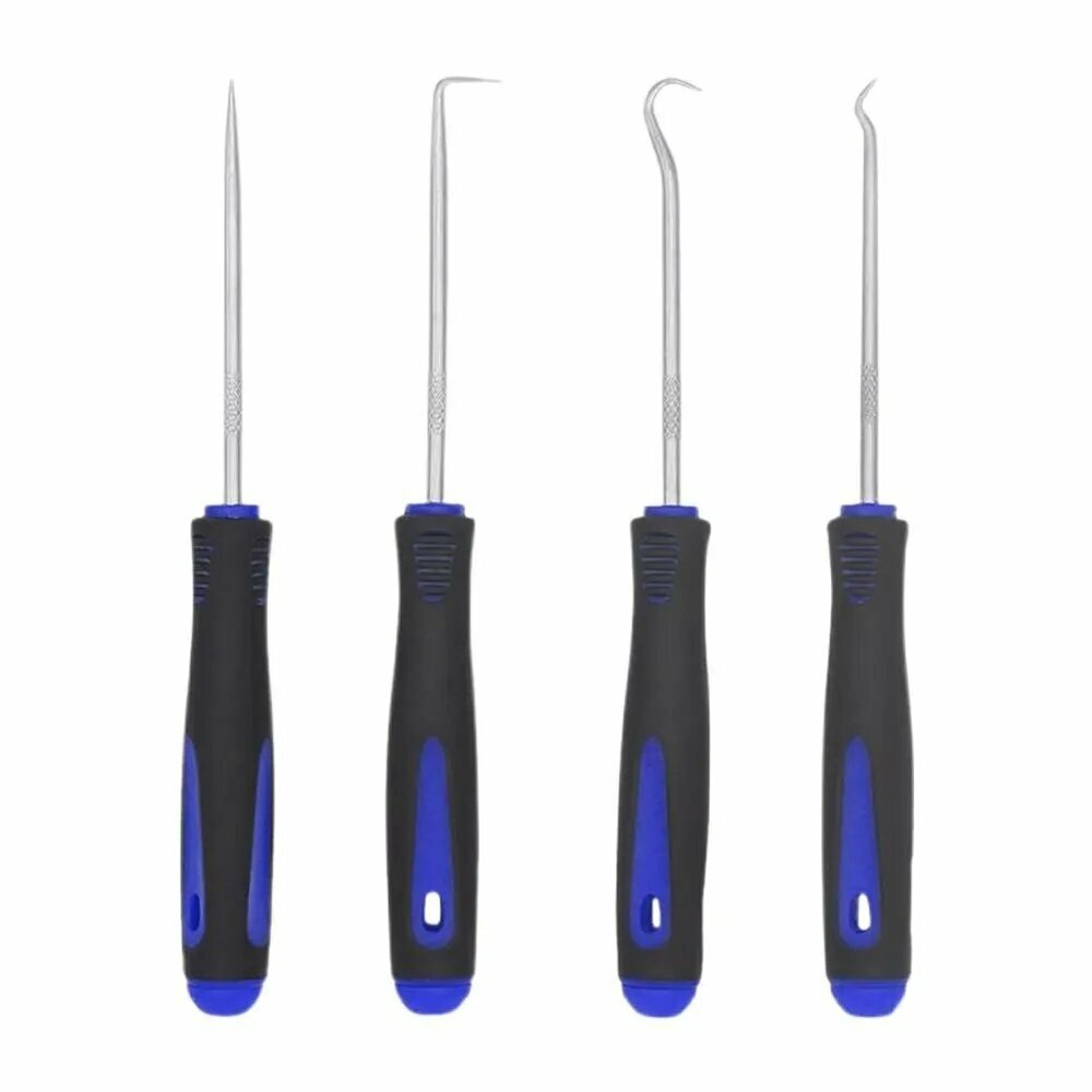 4 шт. длинный набор крючков для снятия автомобильного сальника, уплотнительное кольцо, ремонт, техническое обслуживание, прецизионные инструменты