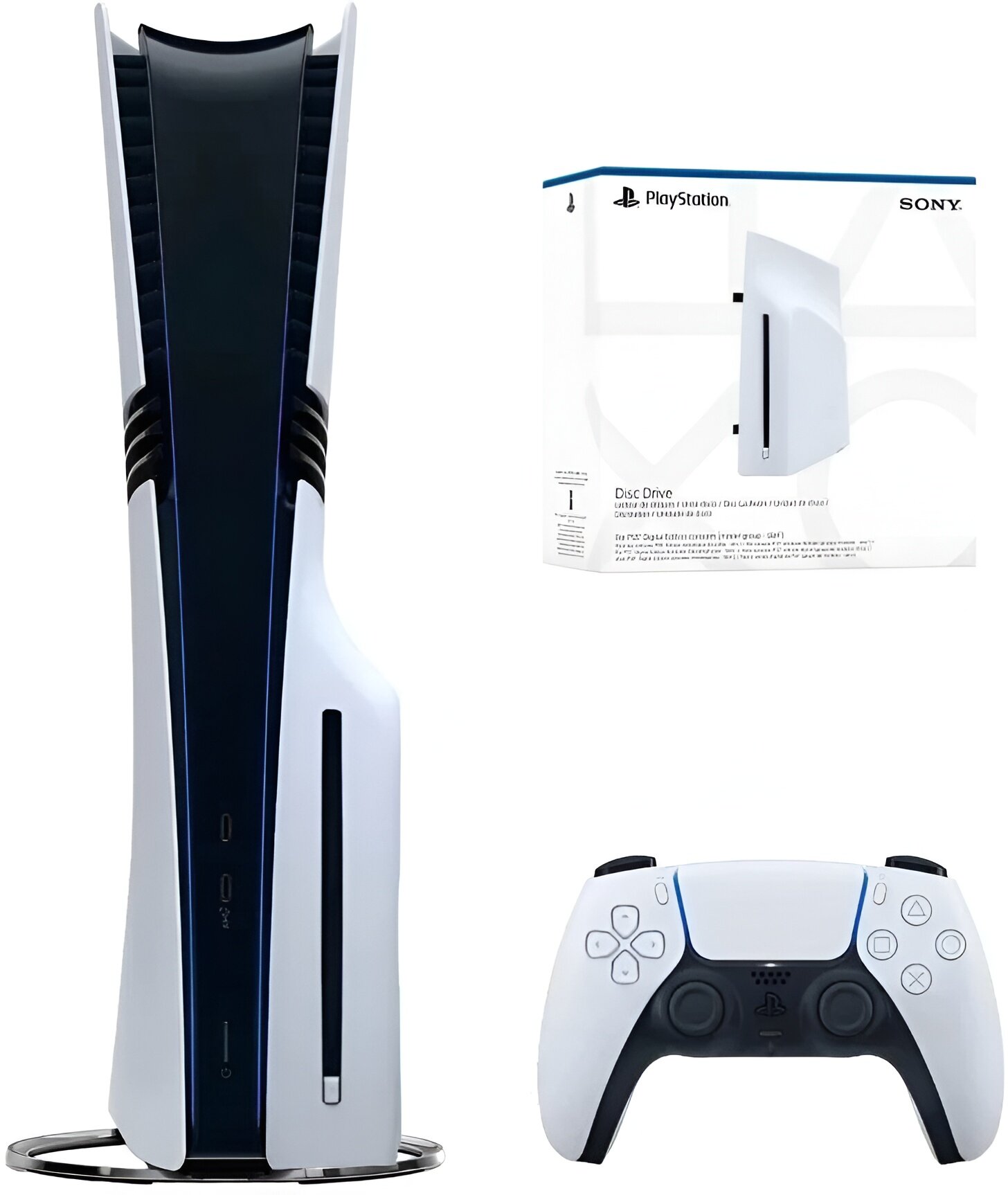 Игровая приставка Sony PlayStation 5 Pro Digital 2TB + Дисковод