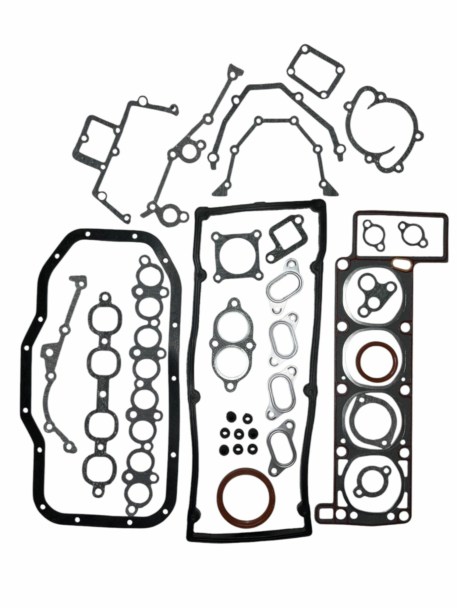 Комплект прокладок дв. ЗМЗ-406, премиум, полный, ПГБ с герметиком , паронит 0.8, 34 шт. Фарер