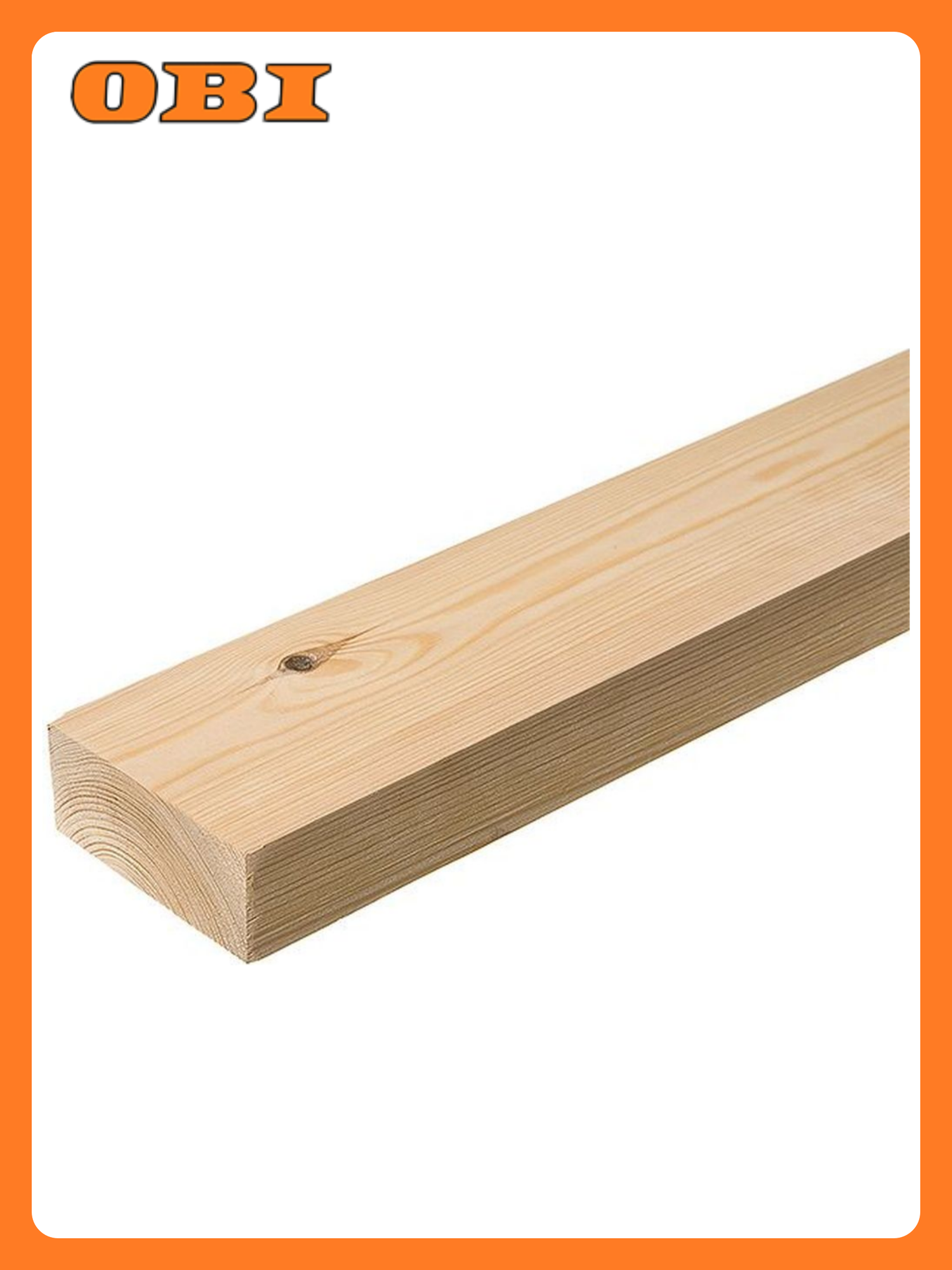 Брусок ИлимЛесхоз, сухой, строганный, хвоя, 1000x50x20мм, бежевый