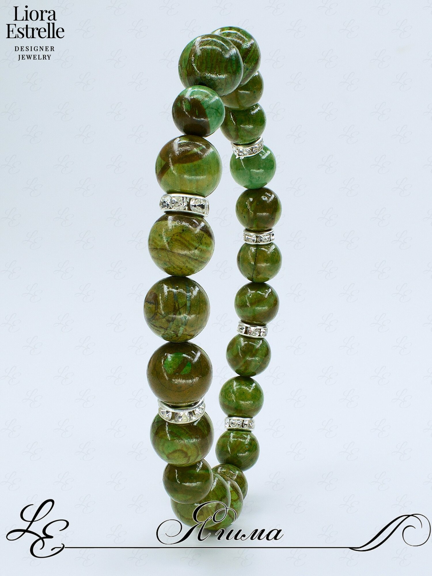 Браслет, яшма