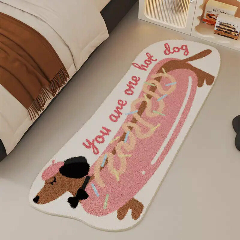 Коврик для пола из искусственного кашемира специальной формы для аниме-игр, 40*120 см [искусственный кашемир]