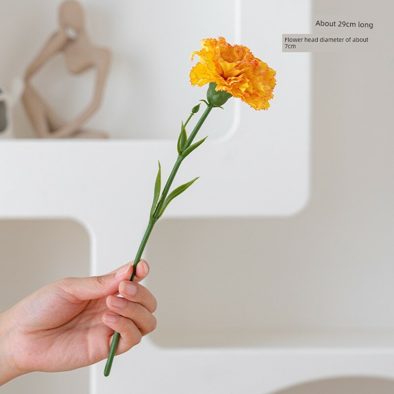 Маленькая гвоздика, искусственный цветочный букет, цветочная композиция, пластиковый цветок, украшение для дома,