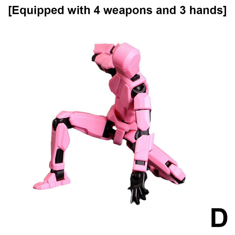 Супер крутая модель робота, в комплекте четыре ручных оружия и три формы рук