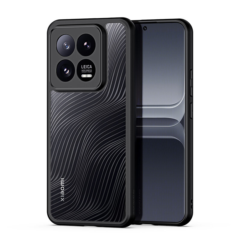 DUX DUCIS Силиконовый Матовый Прозрачный Чехол для Xiaomi 14 Pro, Очень Тонкий Противоскользящий Полный Чехол