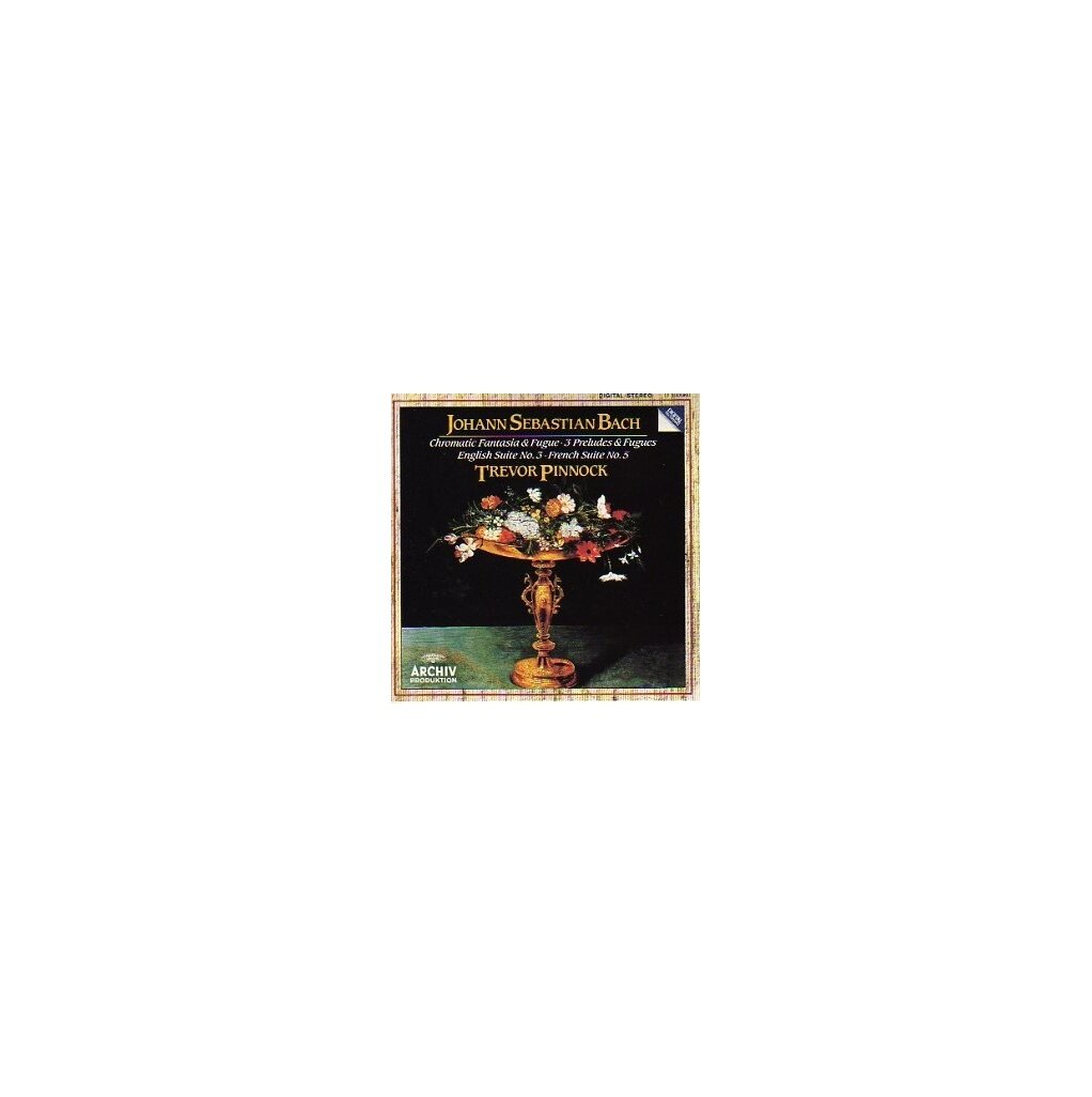 Диск Johann Sebastian Bach: Bach: Chromatic Fantasia & Fugue; 3 Preludes & Fugues; English Suite No. 3; French Suite No. 5 (1 CD)