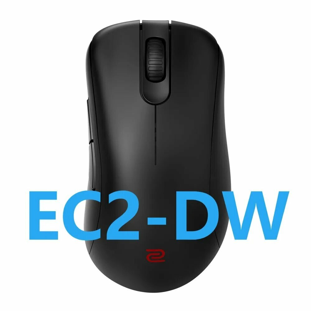 Zowie Игровая мышь беспроводная EC2-DW, черный, красный
