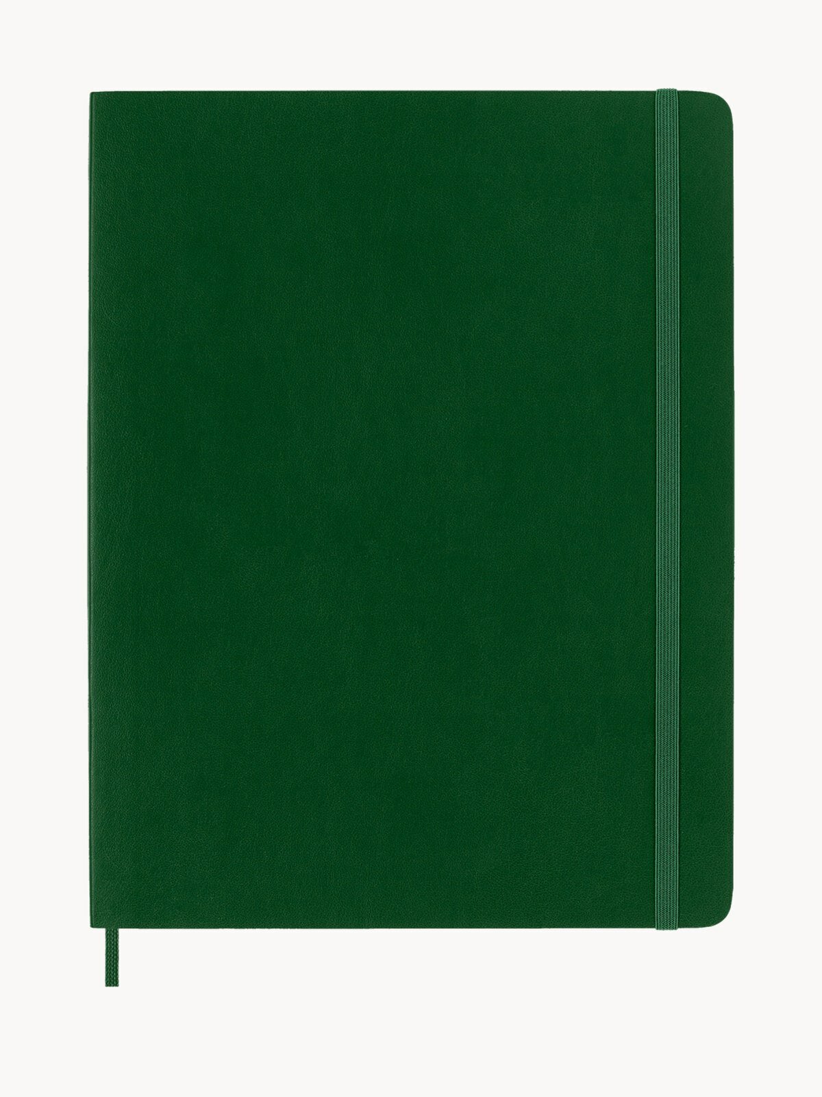 Блокнот Moleskine Classic Soft QP623K15 XL 190х250мм, 192стр, нелинованный, мягкая обложка, зеленый