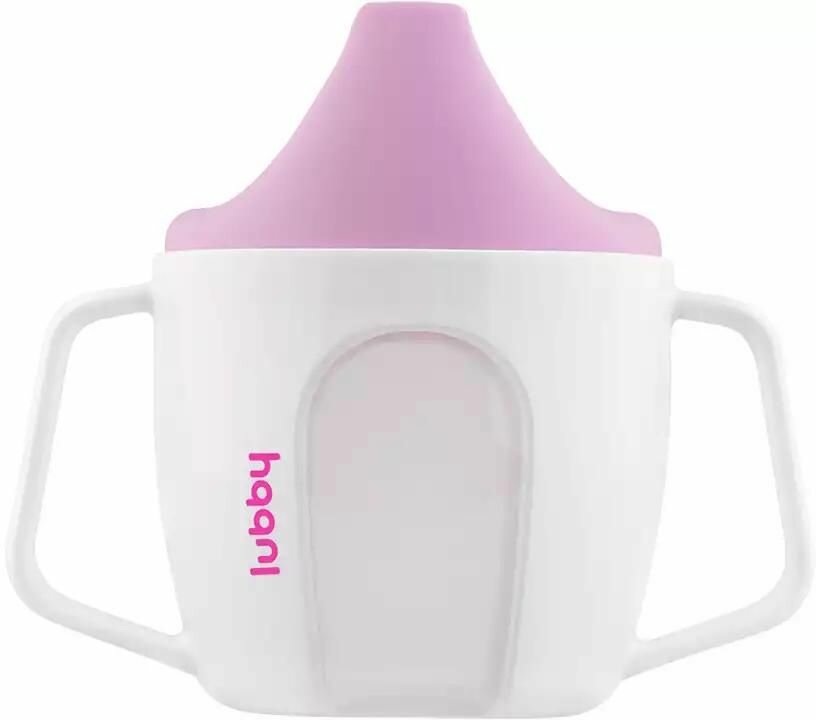 Кружка-поильник Lubby с твердым носиком, от 6 месяцев, объем 150 мл