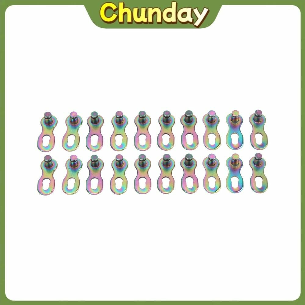 10 пар соединителей цепи 9-скоростные, цветные