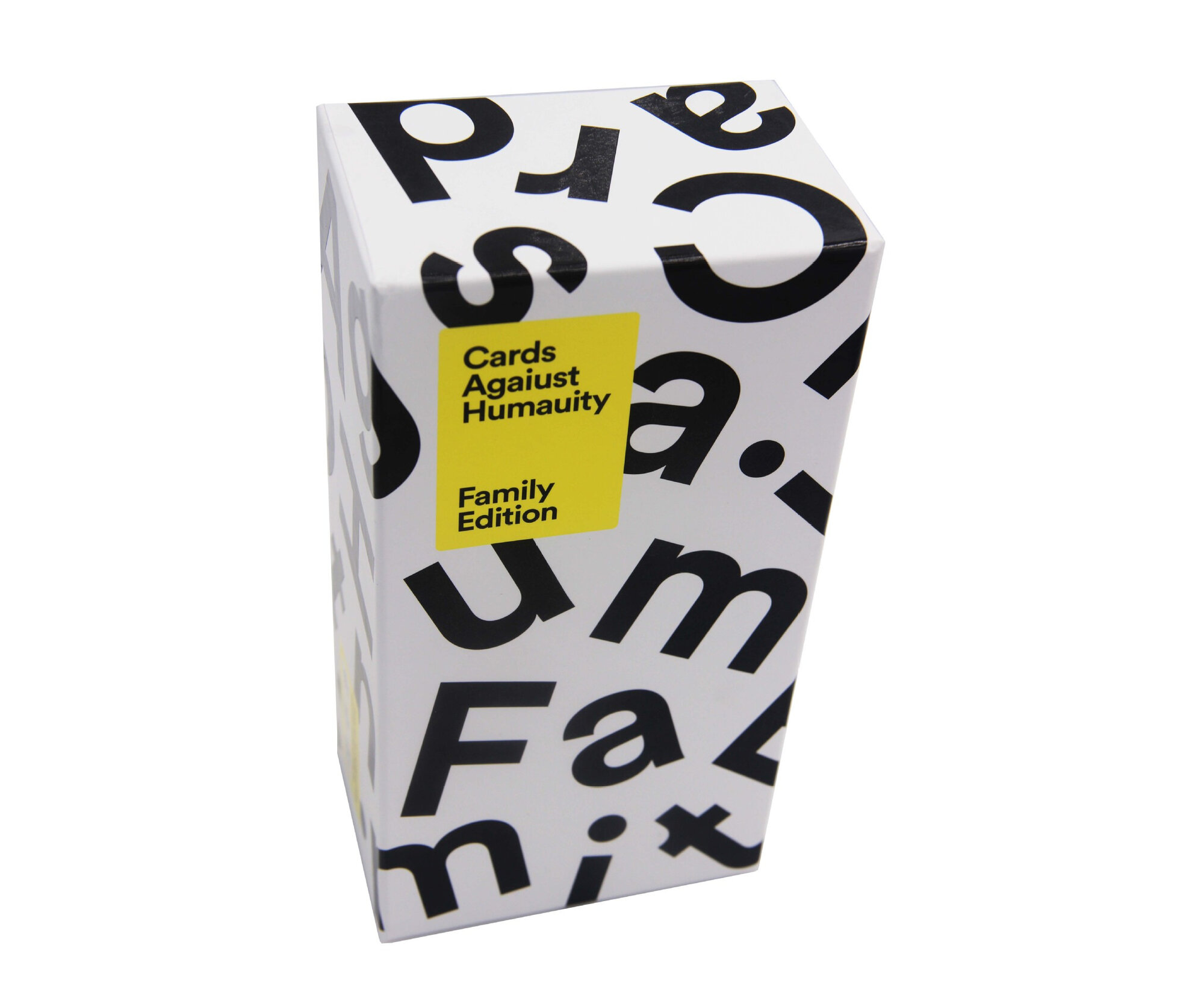 Cards Against Humanity Family Edition - Игра для семейных вечеринок, 600 карт, Инструкции, Для 4-20+ игроков, Рекомендовано для возрастов 8+ лет, Без сборки, Дизайн Cards Against Humanity Card Game, Разработано совместно с экспертами по развитию детей,