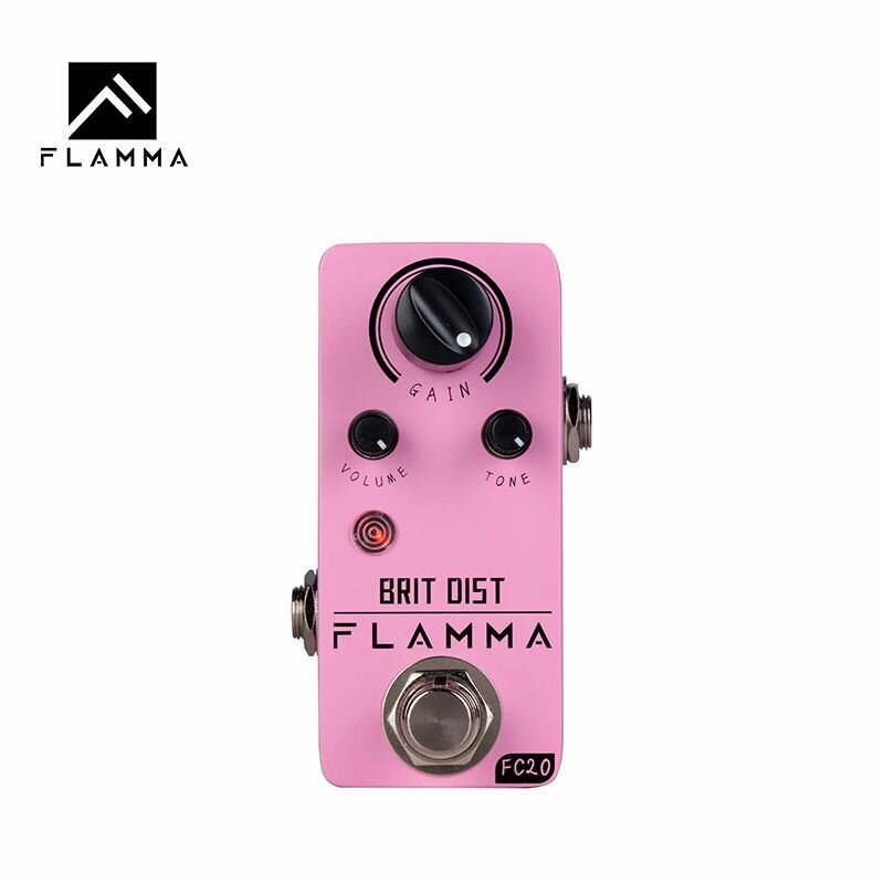 FLAMMA FC20 Педаль эффектов для гитары с эффектом искажения True Bypass Function Effects Processor Аксессуары