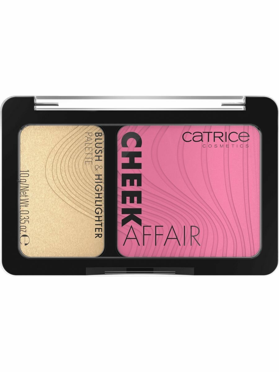 Хайлайтер Catrice Blush- und Highlighter Palette Cheek Affair 010 Love At First Swipe