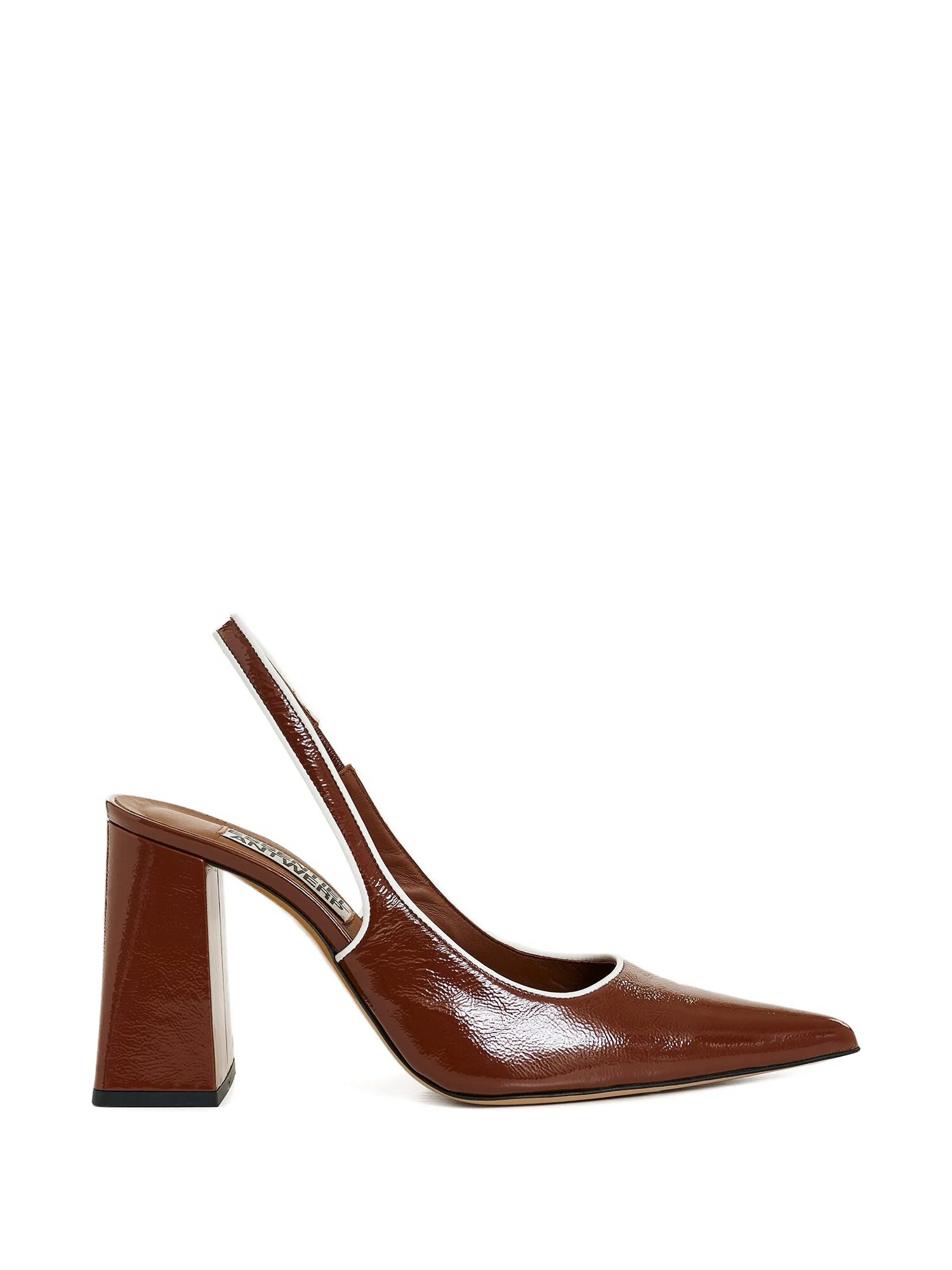 Туфли Block-heel slingback pumps 