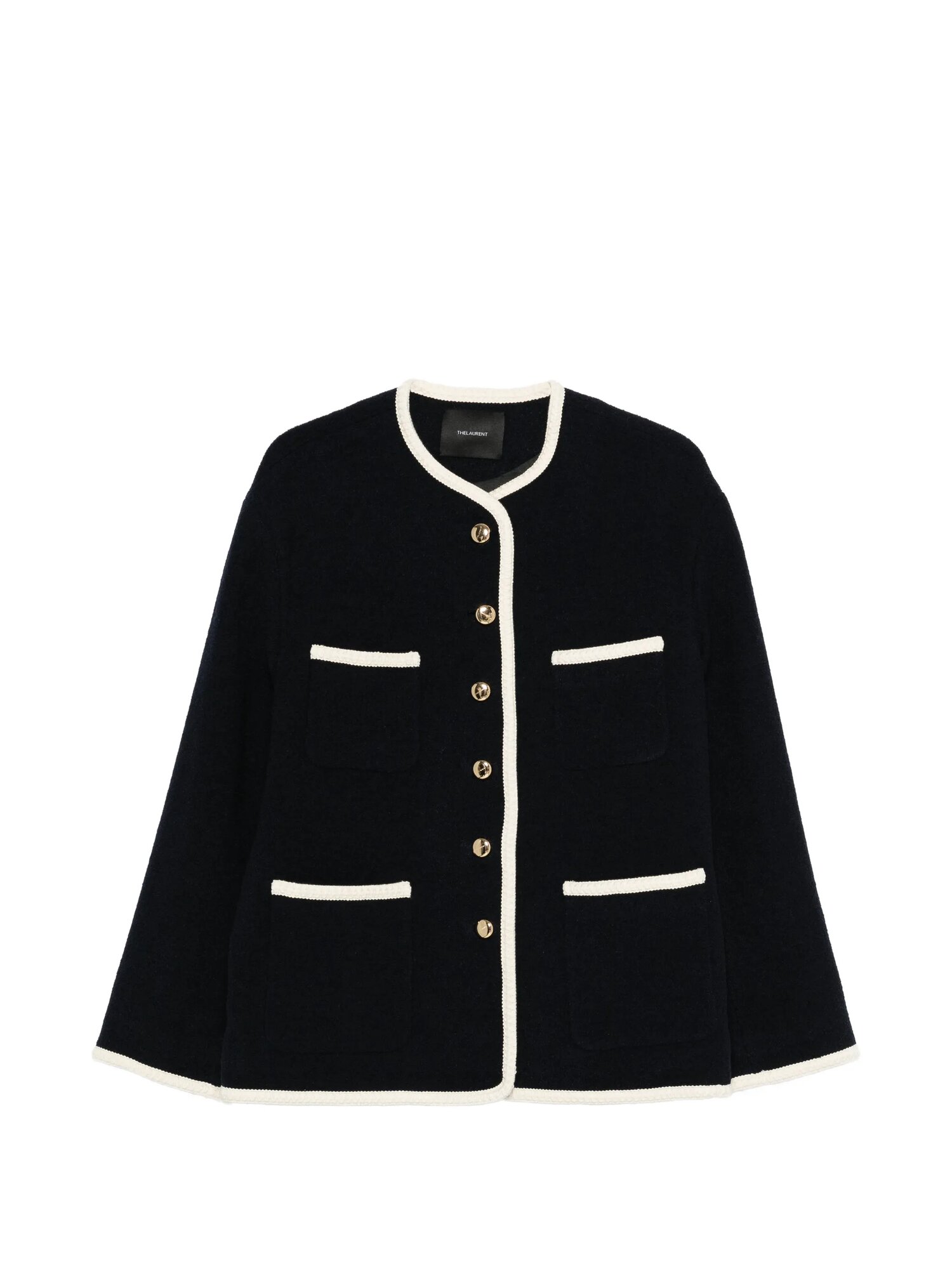 Куртка Button-up tweed jacket