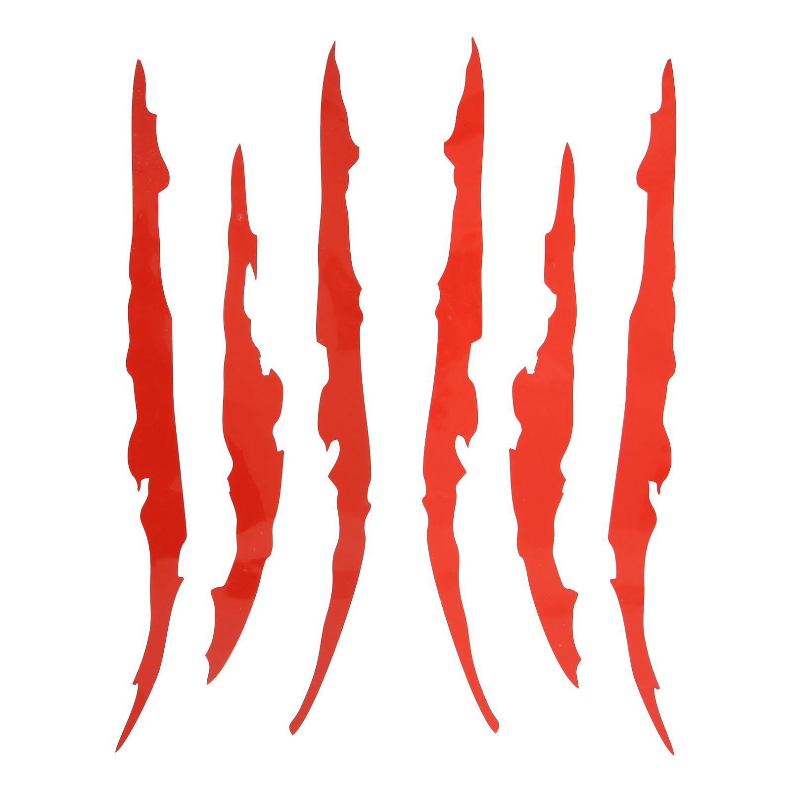 2PCS Car Sticker Claw Marks Monster Scratch Vinyl Headlight Side Stripe Decal