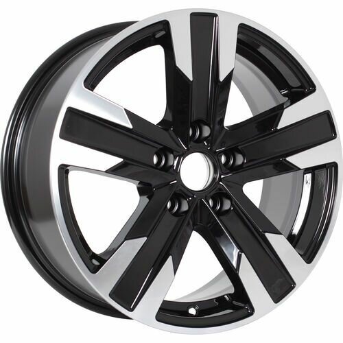 Колесный литой диск КиК Висмут R16x7 5x110 ET45 CB67.1 Almaz_black