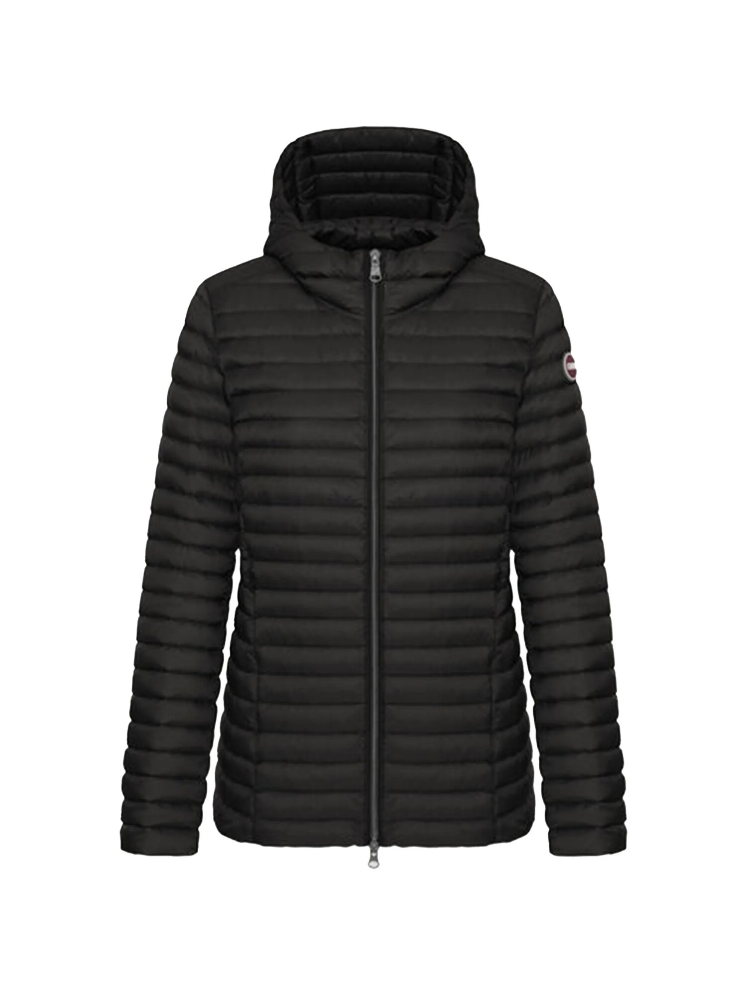Пуховик Quilted hooded puffer jacket